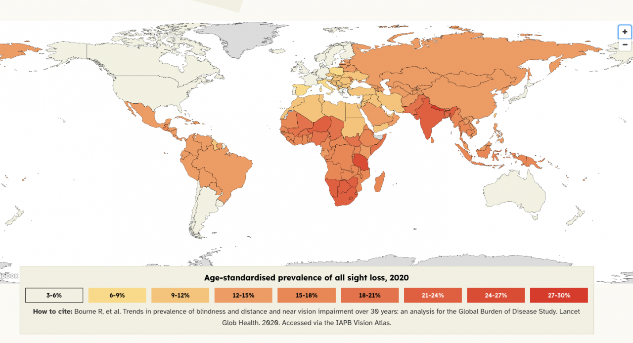 New IAPB Vision Atlas Launches - ICEH